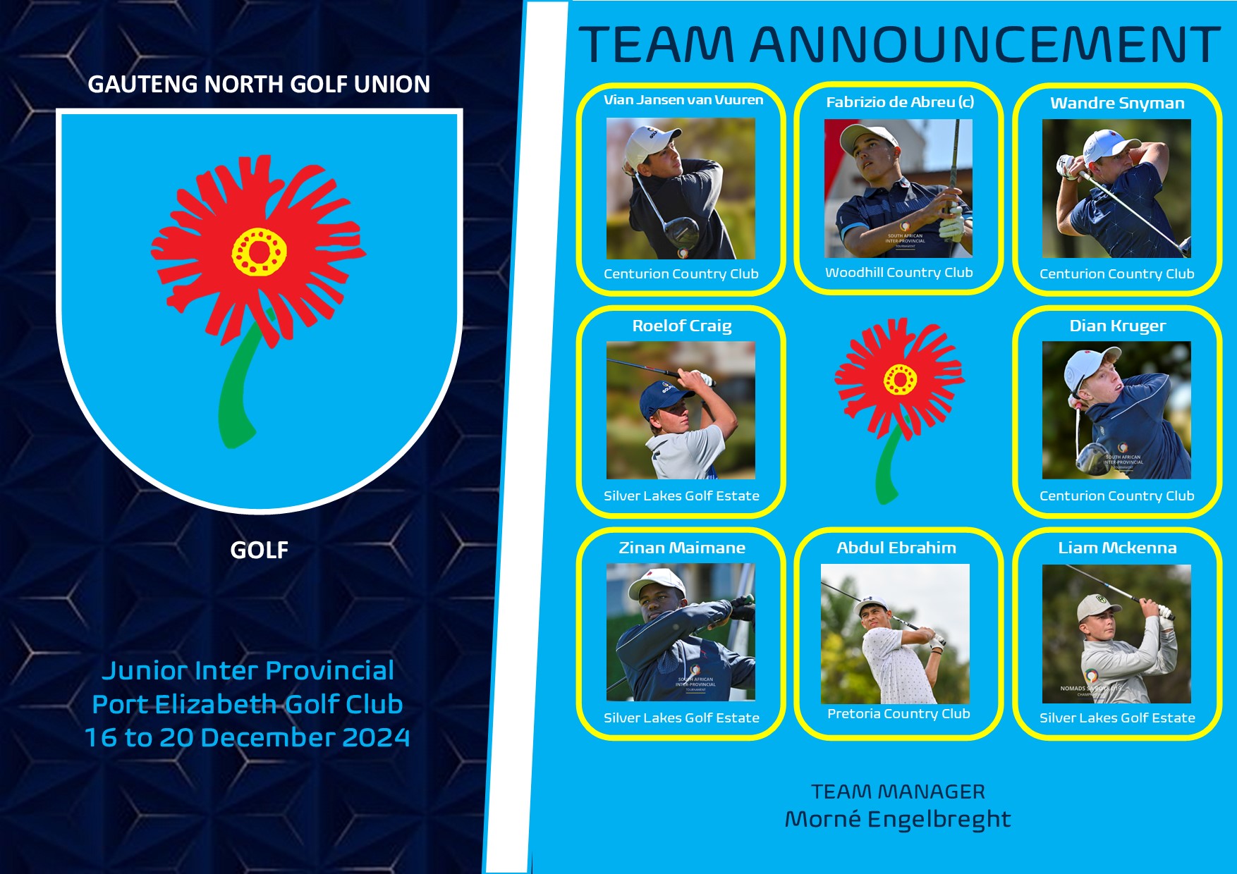 IPT Season is here – congratulations to players selected to represent ...